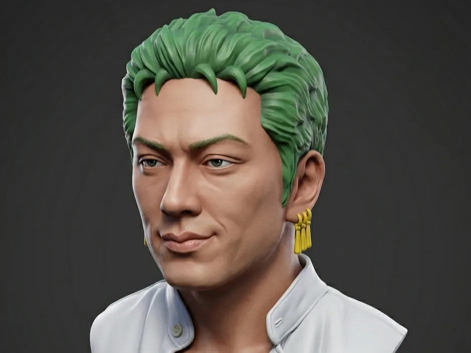Zoro One Piece - Free 3D Print Model - MakerWorld