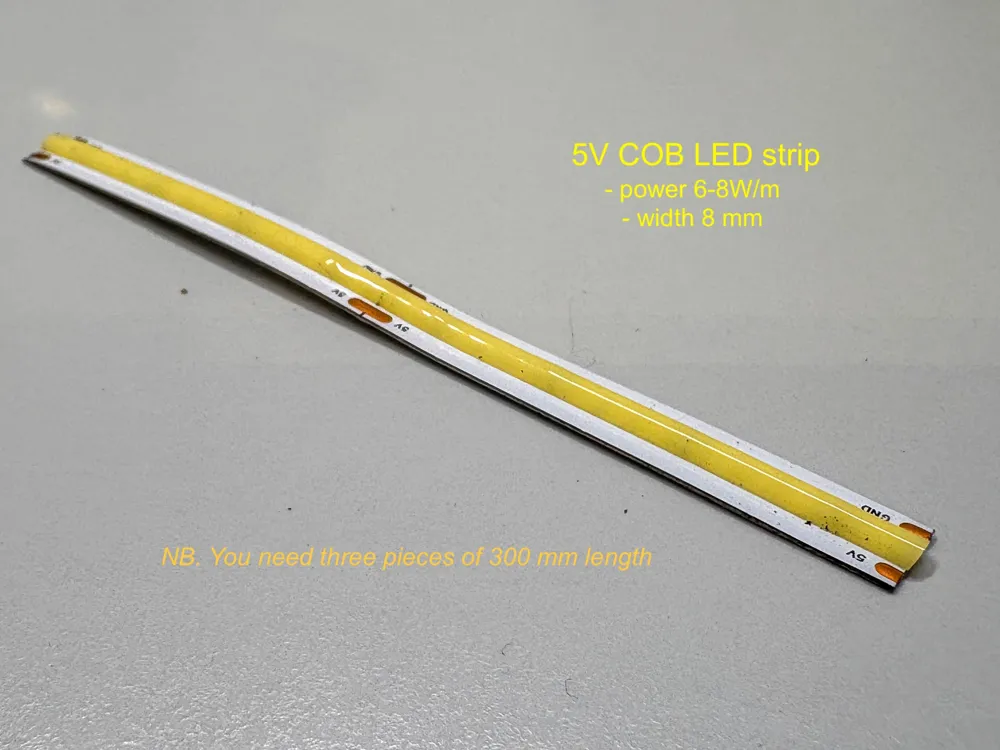 COB LED-strip housing for Bambu X1C/P1S/P1P by ol2012ol MakerWorld ...