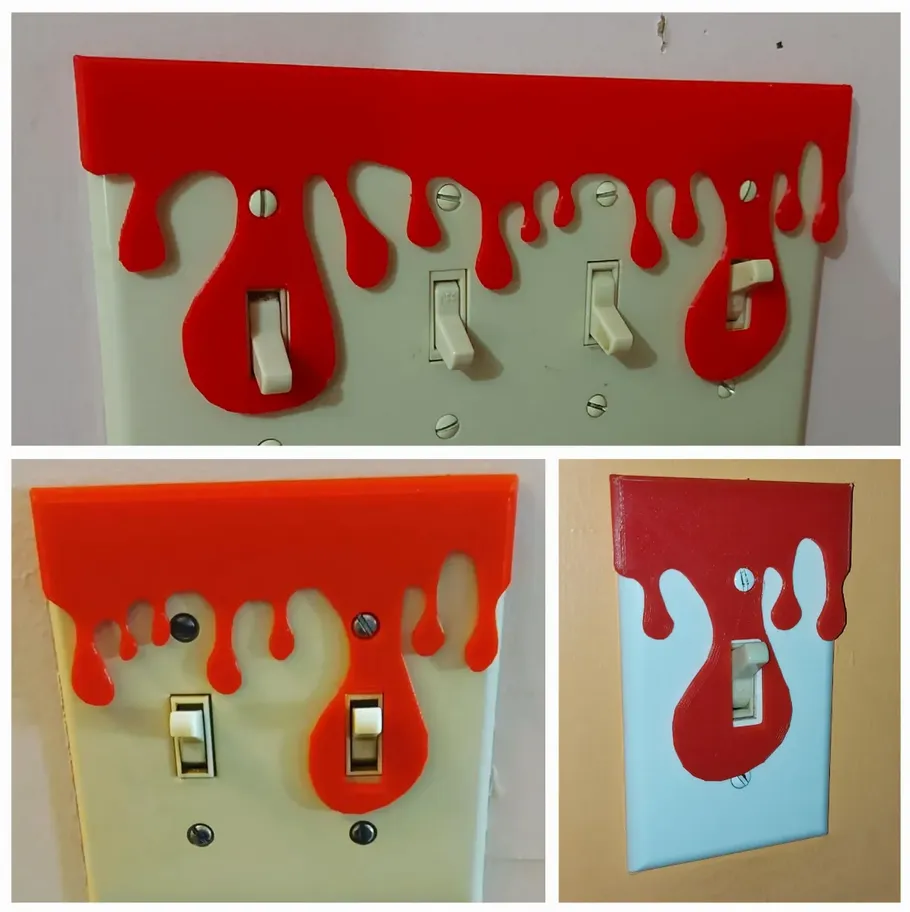 Bleeding Light Switch Overlay by Dr Operator - MakerWorld