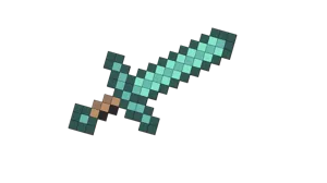 Minecraft Diamond Sword by WF3Dprinting - MakerWorld