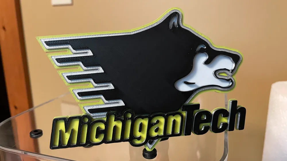 Michigan Tech Logo by devondevriendt - MakerWorld
