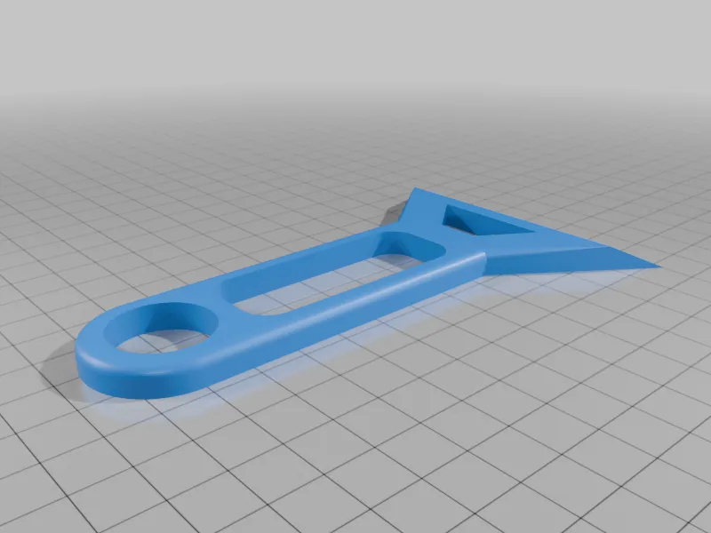 Best Sharpest Bed Scraper - Free 3D Print Model - MakerWorld