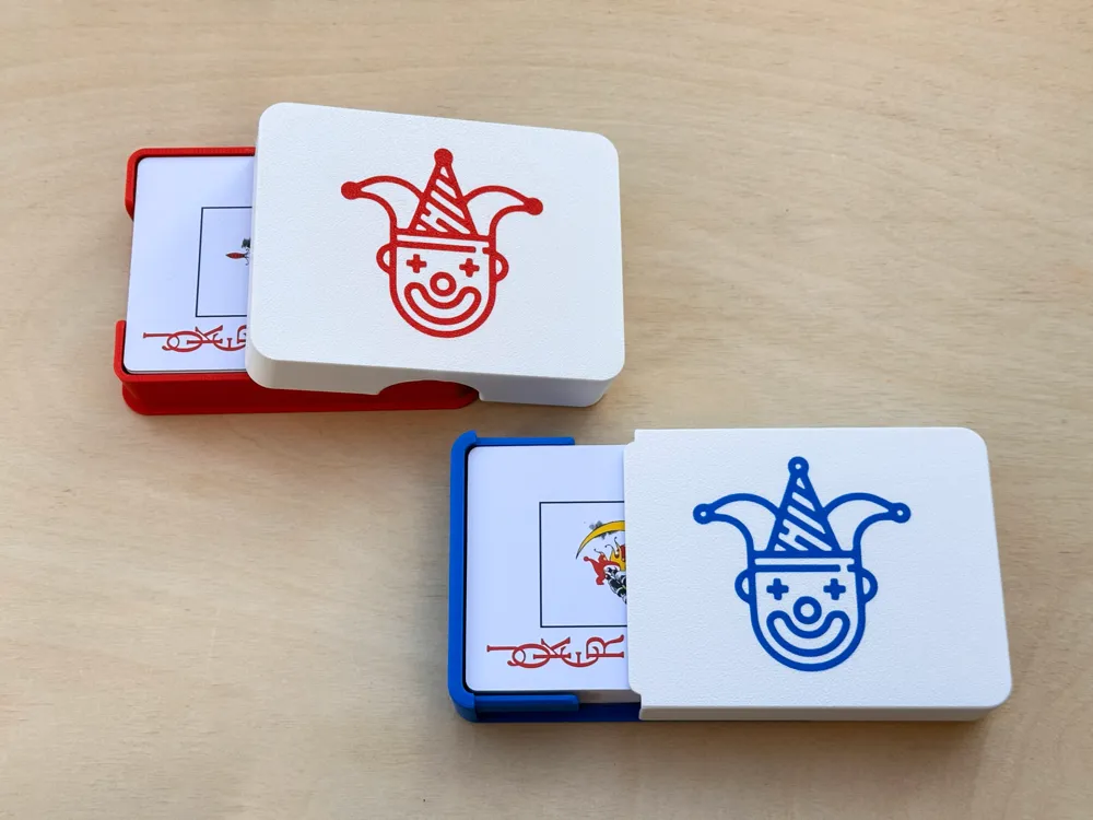 Playing Card Box – Sliding Lid & Slip-on Lid - Free 3D Print Model ...