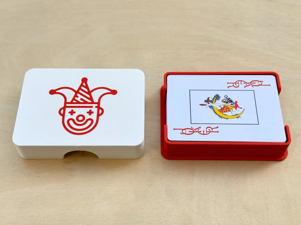 Playing Card Box – Sliding Lid & Slip-on Lid - Free 3D Print Model ...