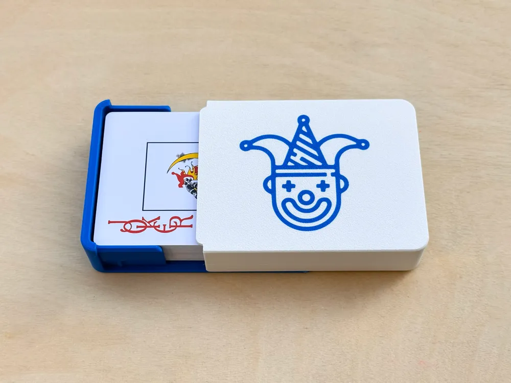 Playing Card Box – Sliding Lid & Slip-on Lid - Free 3D Print Model ...