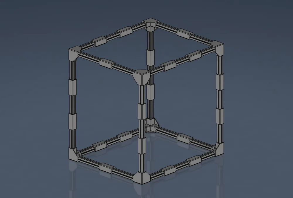 Ultimate (Ender 3 Size) Enclosure Frame - Free 3D Print Model - MakerWorld