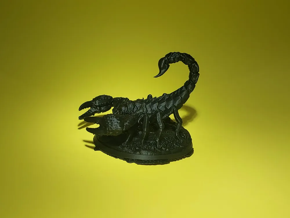 Dungeon Scorpion Beast, Fantasy Tabletop Miniature - Free 3D Print ...