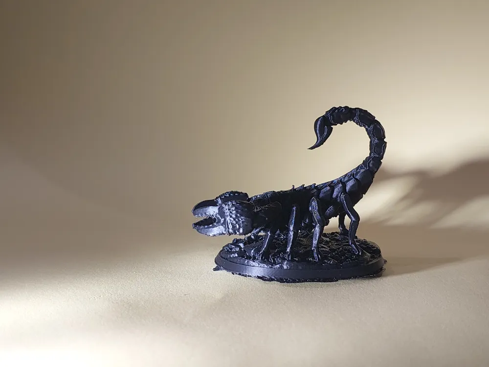 Dungeon Scorpion Beast, Fantasy Tabletop Miniature - Free 3D Print ...
