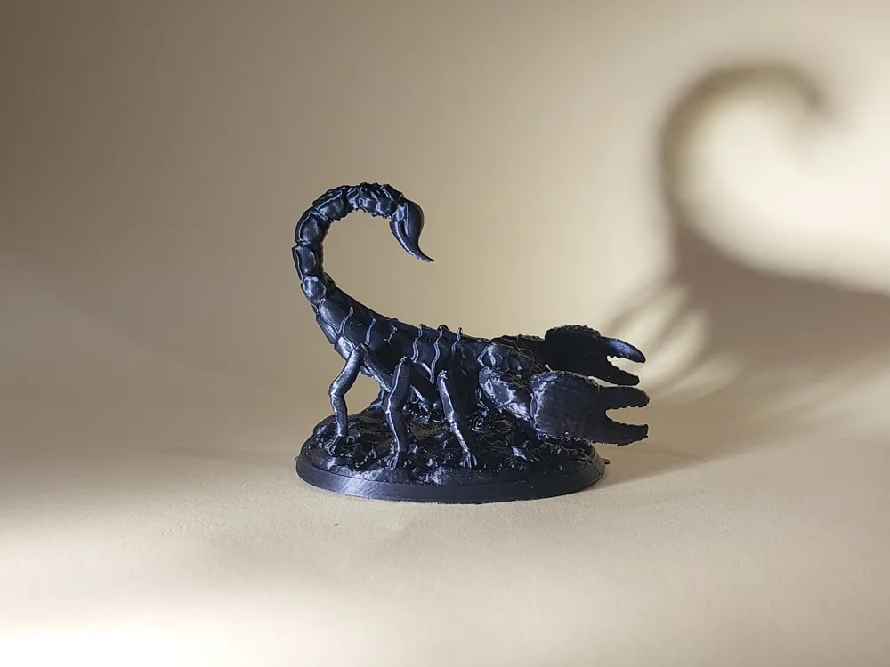 Dungeon Scorpion Beast, Fantasy Tabletop Miniature - Free 3D Print ...