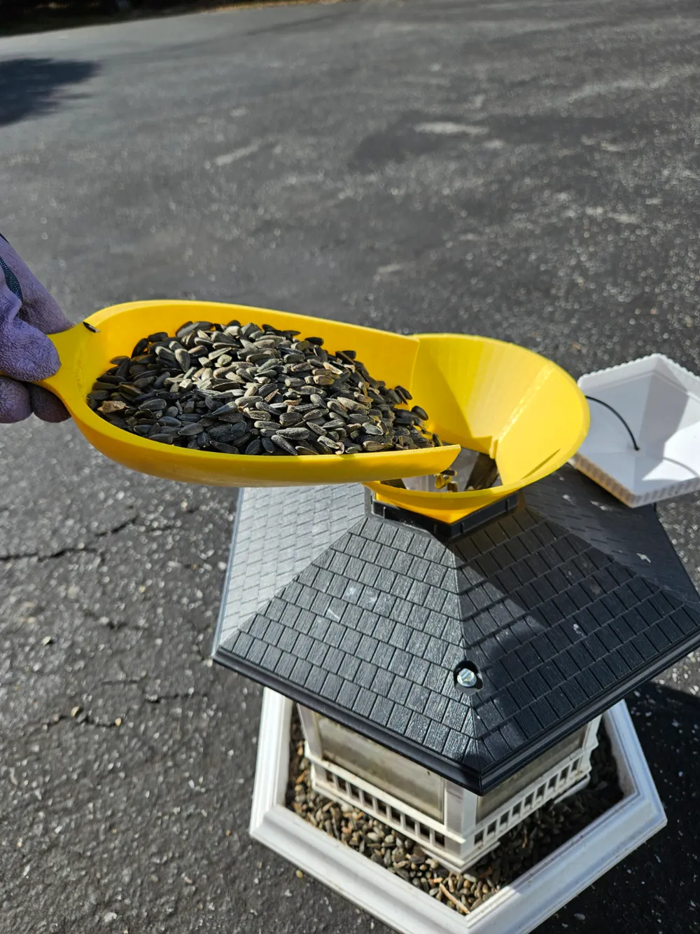 Hexagonal Bird Feeder Funnel by Poolshark314 - MakerWorld