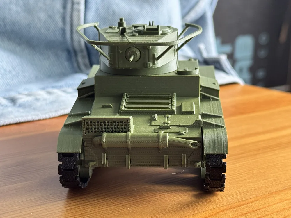 Tanque ligero compacto T26 escala 1:35 por Bavaria_3D Tanks MakerWorld: Descarga Modelos 3D ...