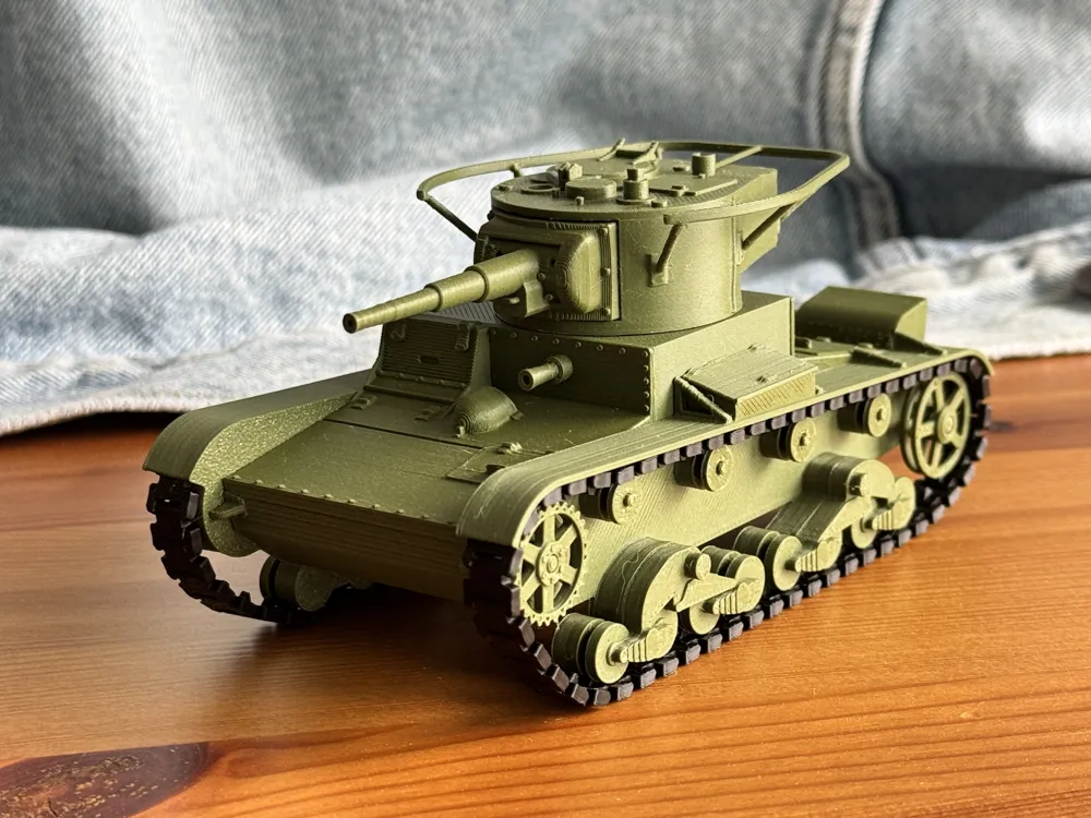 Kompakter Leichter Panzer T26 im Maßstab 1:35 von Bavaria_3D Tanks ...