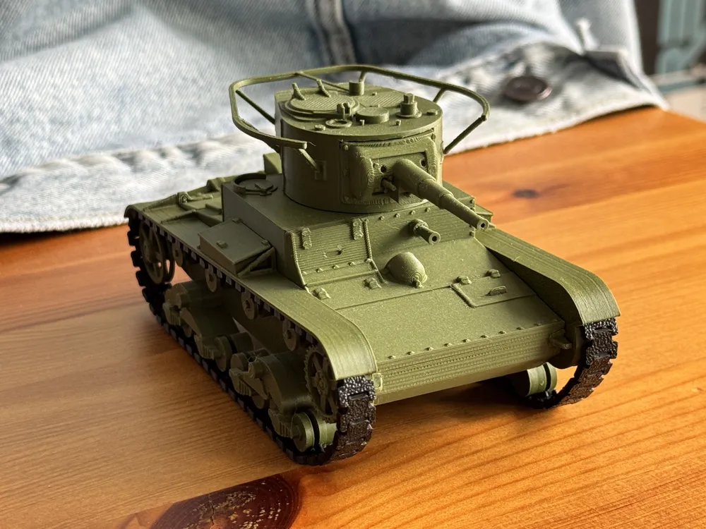 Kompakter Leichter Panzer T26 im Maßstab 1:35 von Bavaria_3D Tanks ...