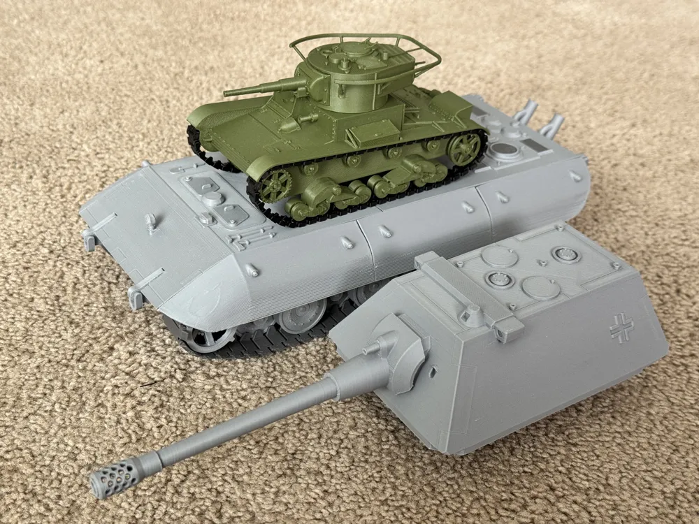Tanque ligero compacto T26 escala 1:35 por Bavaria_3D Tanks MakerWorld: Descarga Modelos 3D ...