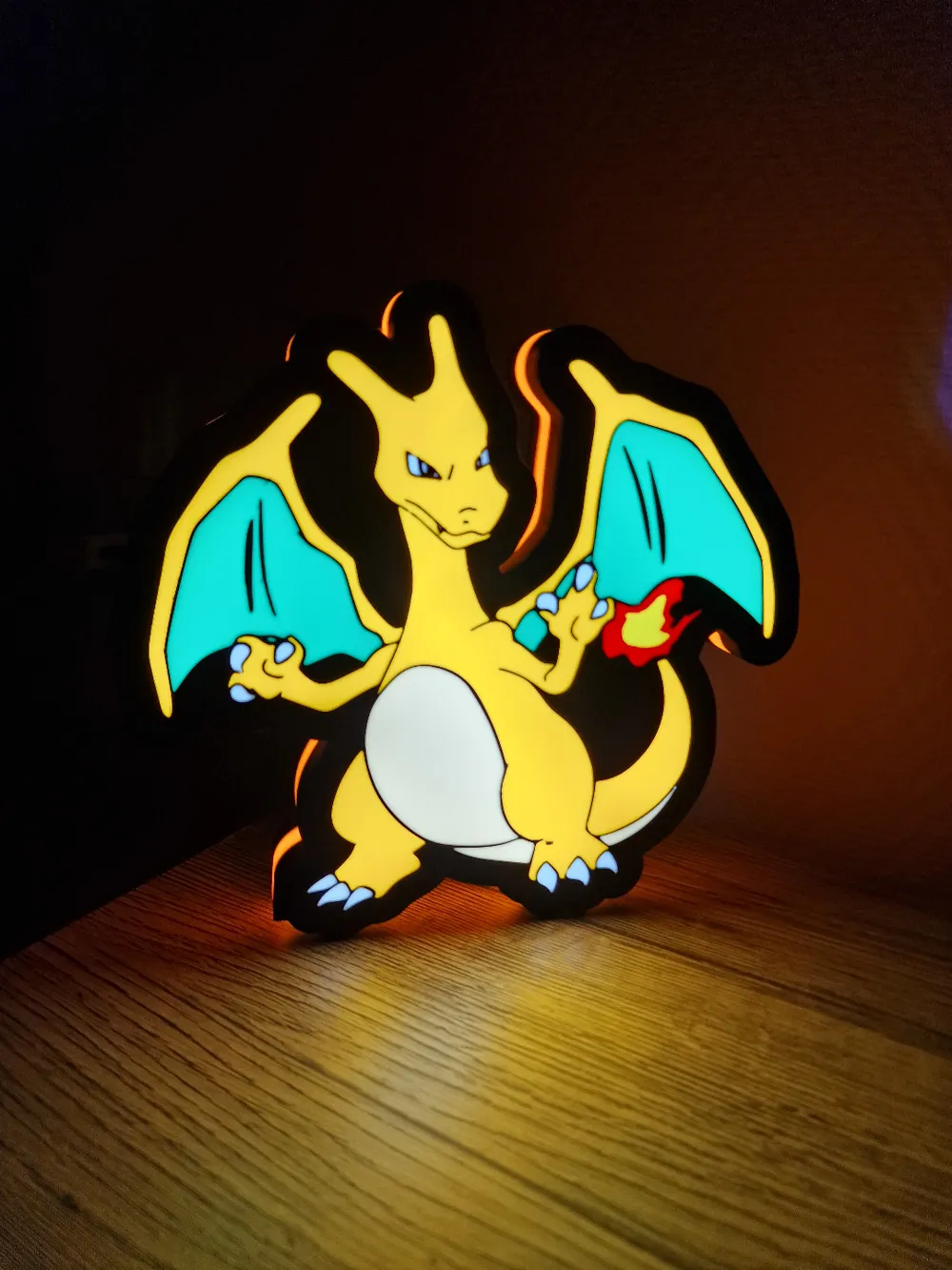 Charizard Pokemon Lightbox LED Lamp and Wall art by Nico91 - MakerWorld