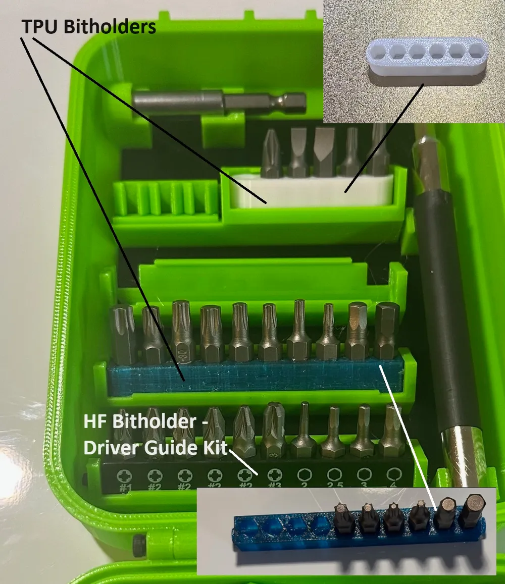 Organizer for HarborFreight Bits and Small Ratchet by nealc10 - MakerWorld