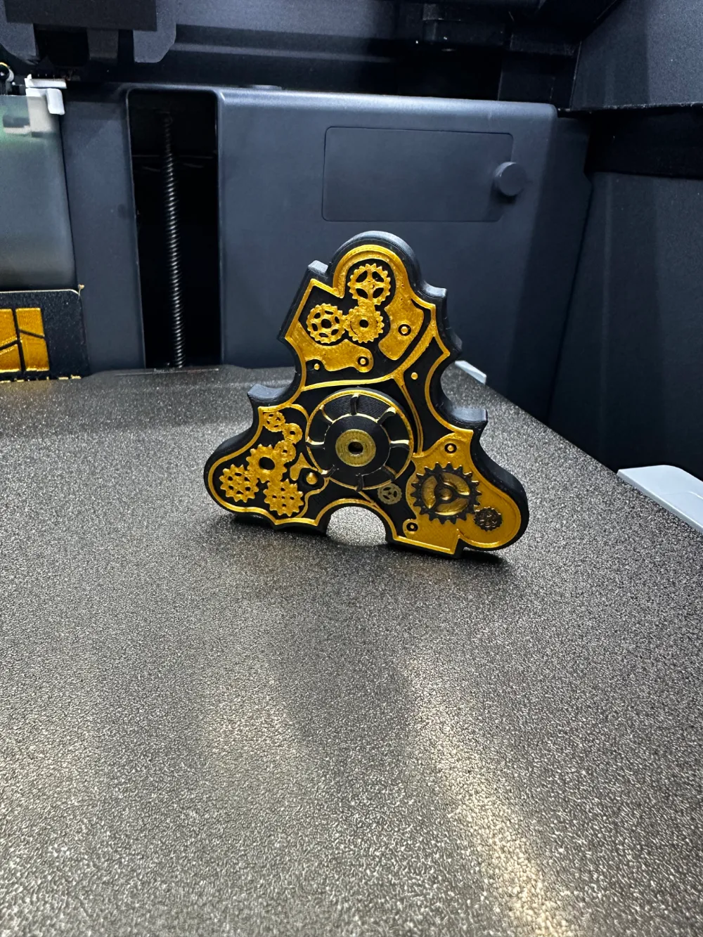 Steampunk fidget spinner by DenoD MakerWorld: Download Free 3D Models