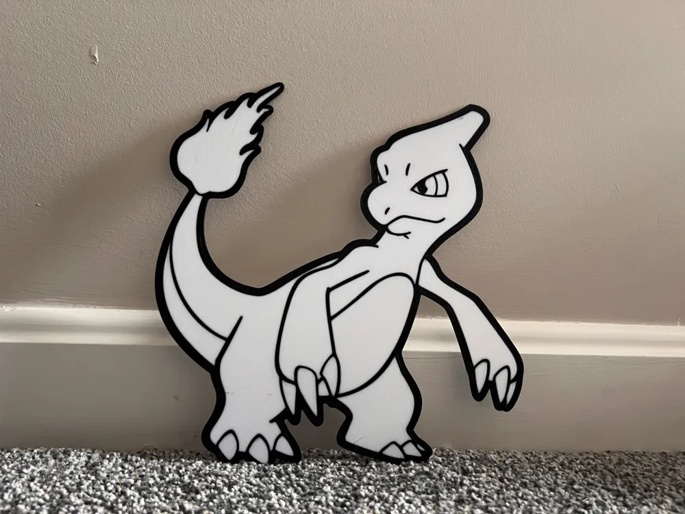 Pokemon - 0005 Charmeleon LED Lamp by BeeTee 3D - MakerWorld