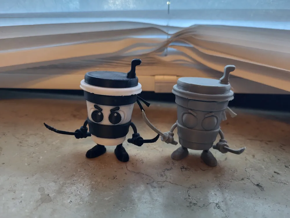 Capuchino Assassino Brainrot, Single & Multicolor - Free 3D Print Model ...