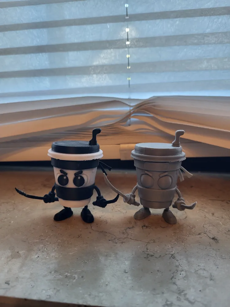 Capuchino Assassino Brainrot, Single & Multicolor - Free 3D Print Model ...