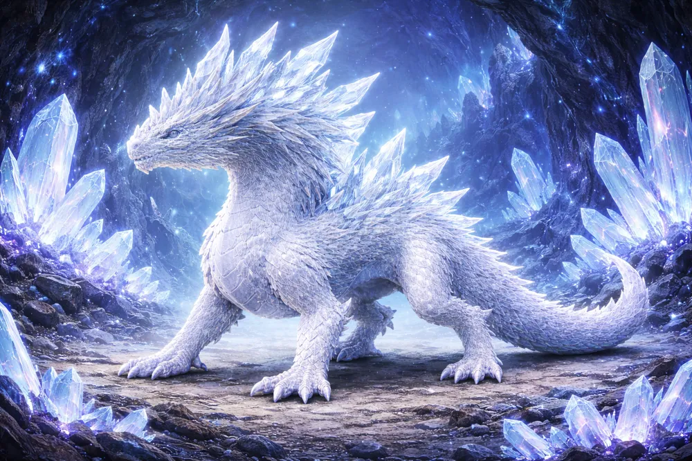 Crystal Dragon - Free 3D Print Model - MakerWorld