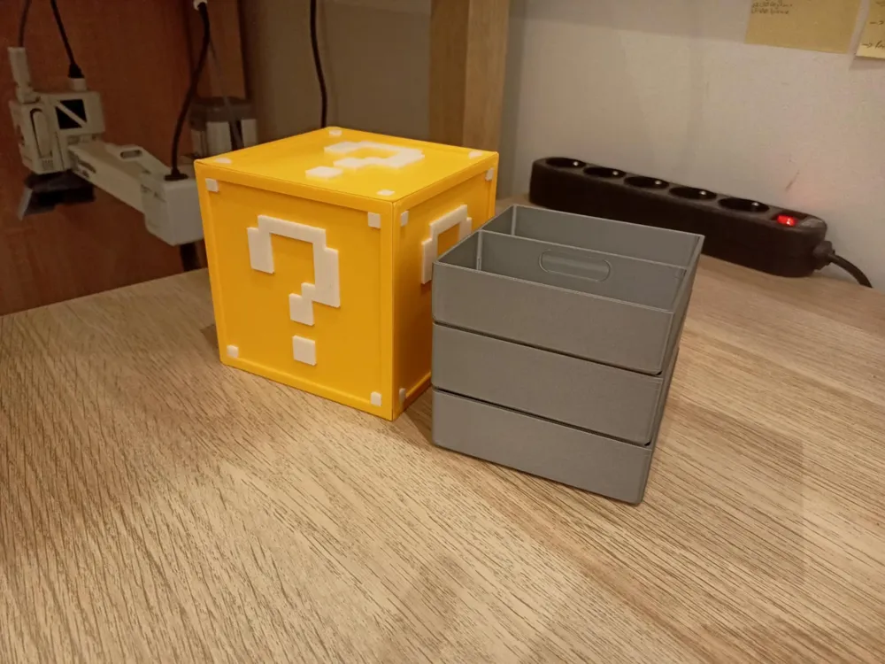 Lucky Block hidden storage for Jewelry and other - Free 3D Print Model ...
