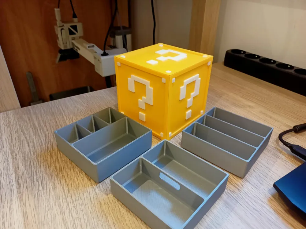 Lucky Block hidden storage for Jewelry and other - Free 3D Print Model ...