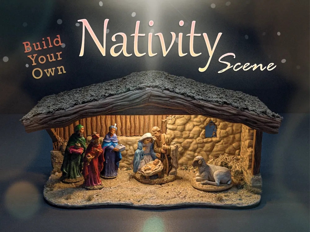 Build your own...Nativity Scene! Diorama Base Mesh by TomBarry - MakerWorld