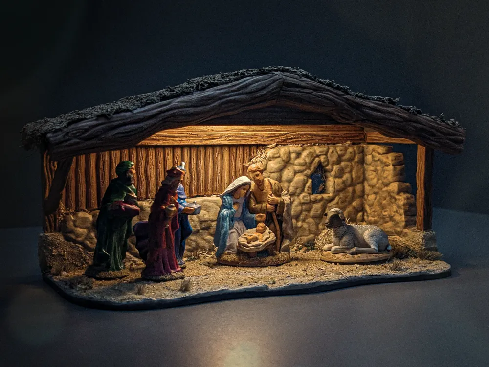 Build your own...Nativity Scene! Diorama Base Mesh by TomBarry ...