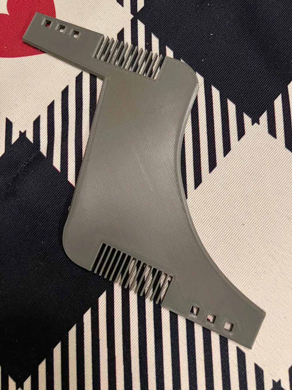 Beard stencil - Free 3D Print Model - MakerWorld