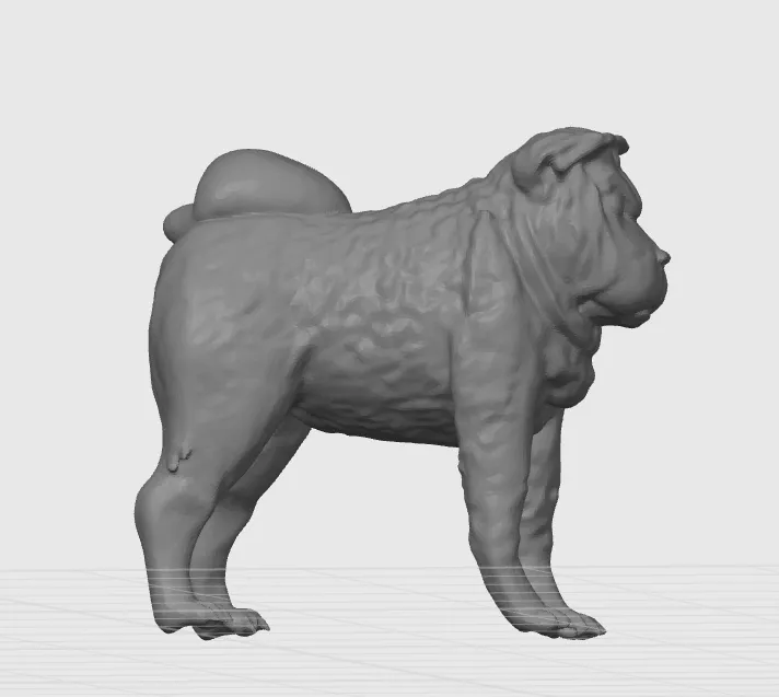 Shar Pei Dog by Mikehell - MakerWorld