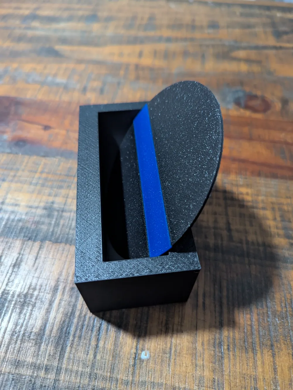 Thin Blue Line Coasters & Vertical Coaster Holder by East and West ...