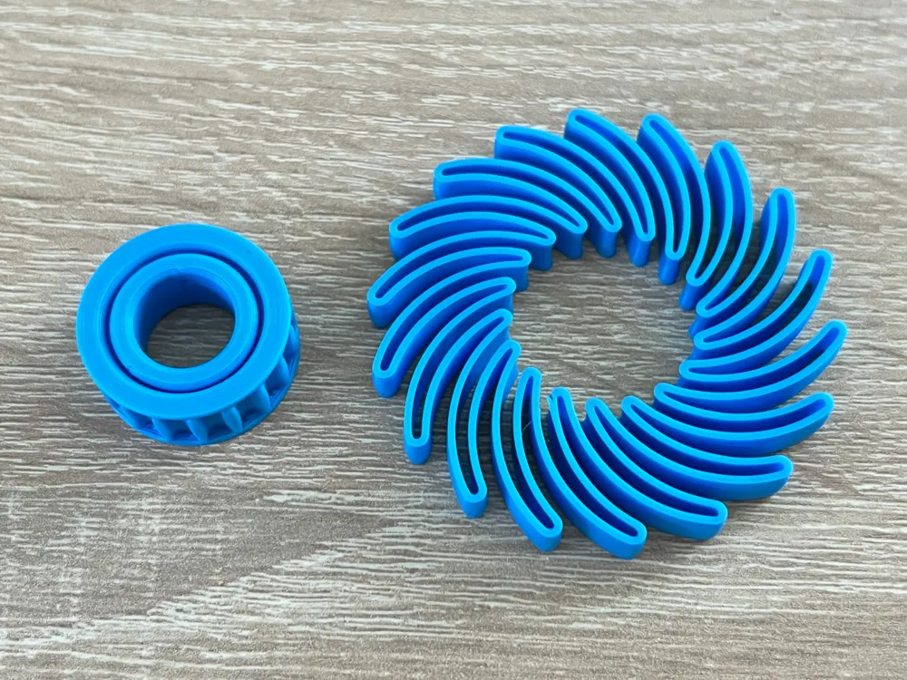 Fidget Flex-Spring Bearing by LemonArts - MakerWorld