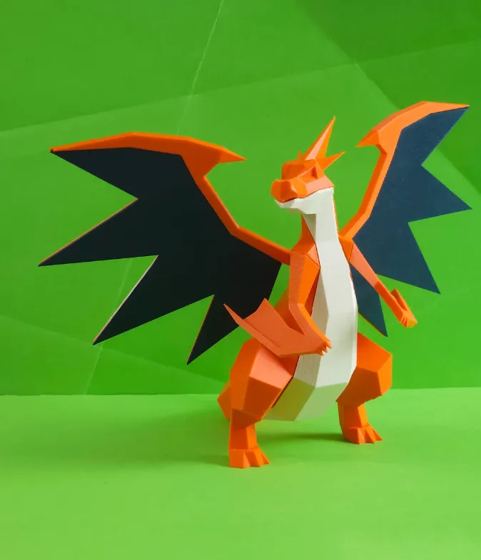 Low poly Charizard by titimitkovMakerWorld: Download Free 3D Models