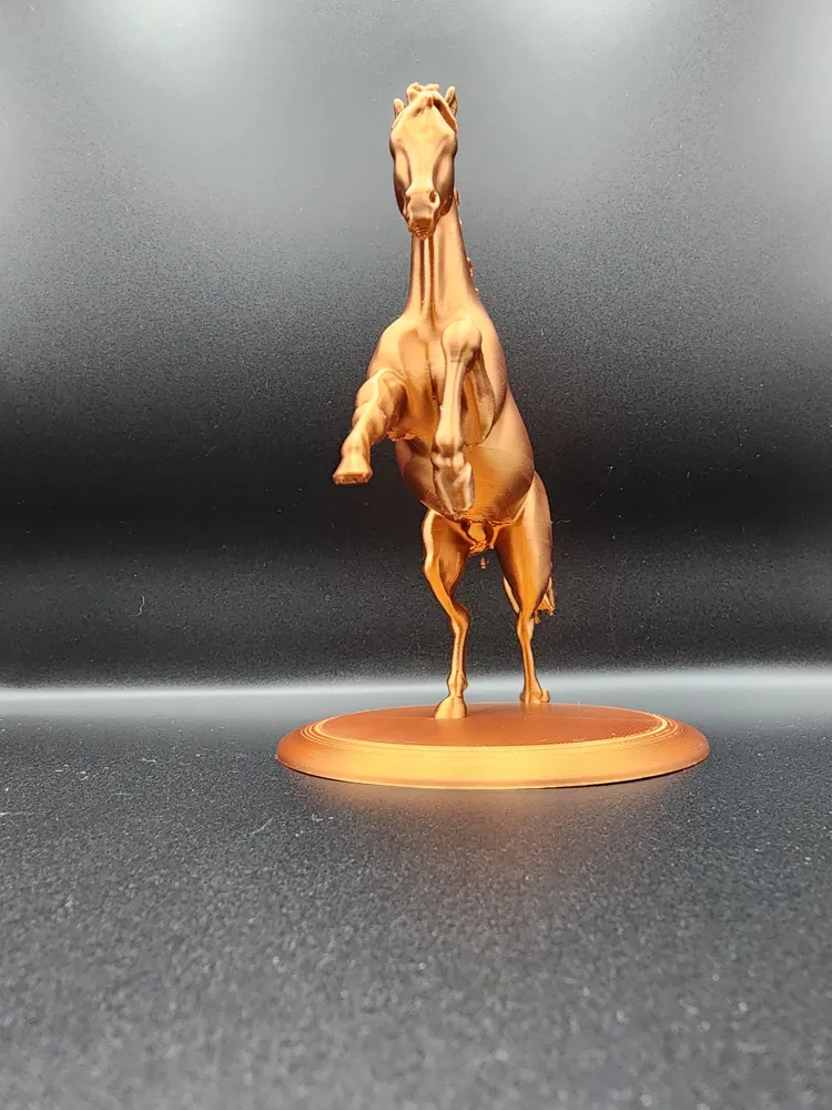 Rearing Horse Figurine – PLA Silk Edition - Free 3D Print Model ...