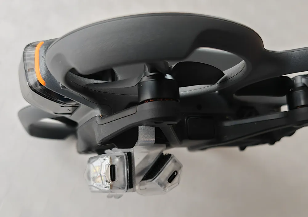 DJI Avata 2 Light Mount - Free 3D Print Model - MakerWorld