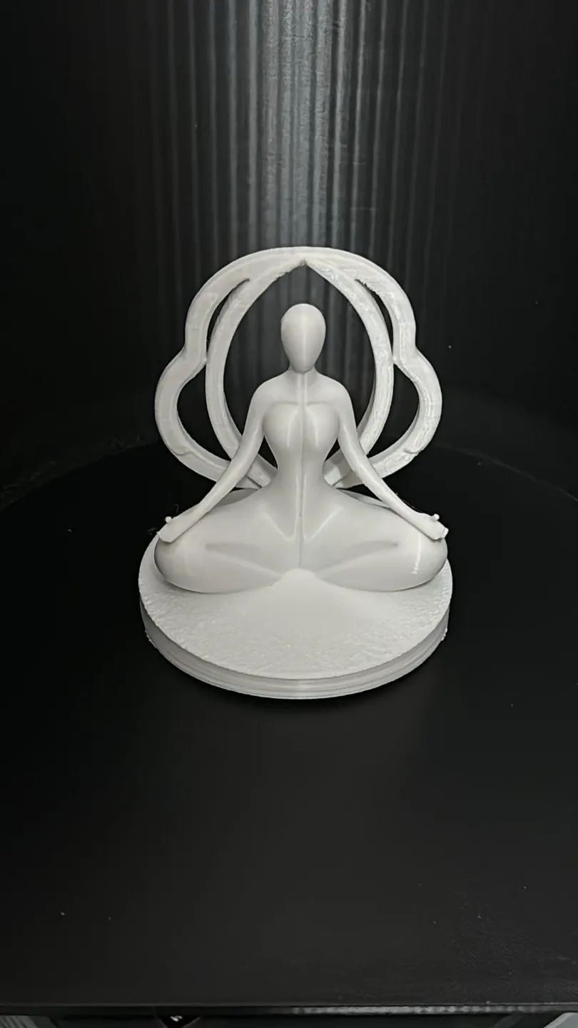 artistic meditation statue aura by orenlibane - MakerWorld