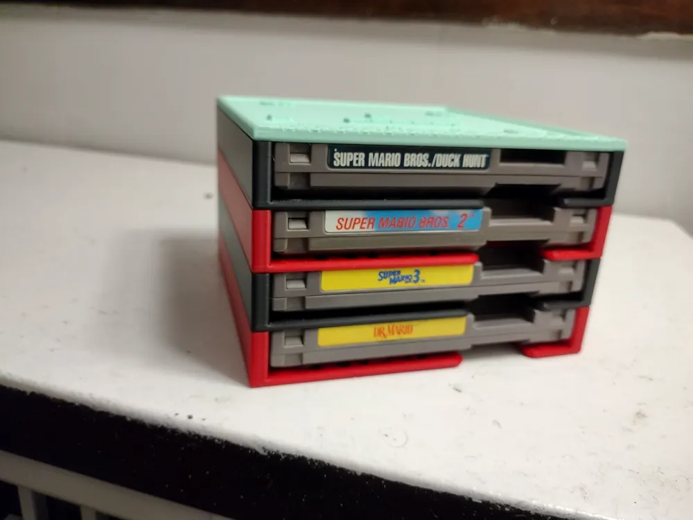 Modular NES Cartridge Storage by Clooby - MakerWorld