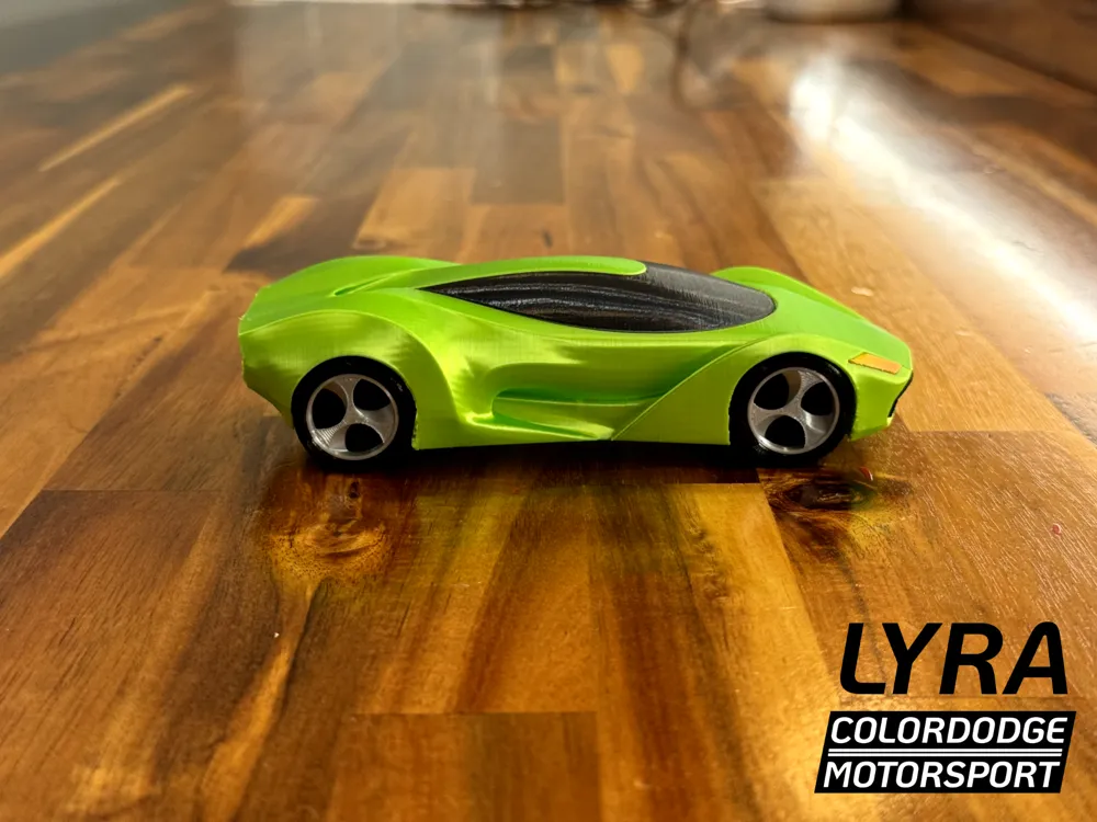 Colordodge Motorsport Lyra Toy Car Kit by colordodge - MakerWorld