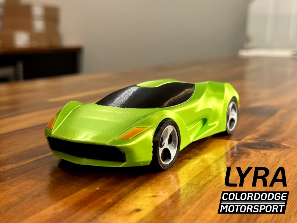 Colordodge Motorsport Lyra Toy Car Kit by colordodgeMakerWorld ...