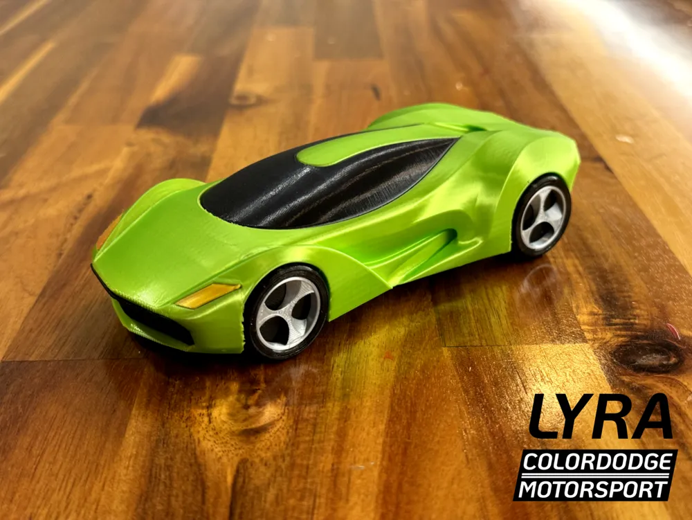 Colordodge Motorsport Lyra Toy Car Kit by colordodge - MakerWorld