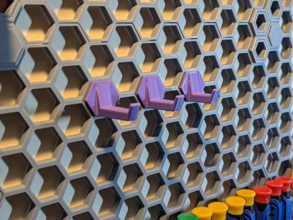 EZ-Lock Hooks For HSW - Three Sizes by Wile E. 3D - MakerWorld