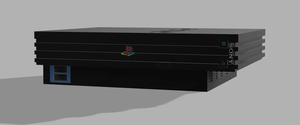 Playstation 2 Classic Mini PC PS2 Case/Shell by JP Alien Gaming ...