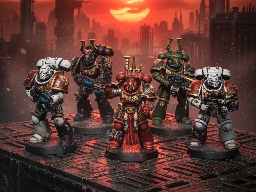 Legions of the Dark Millennium: War-hammer 40k - Free 3D Print Model ...