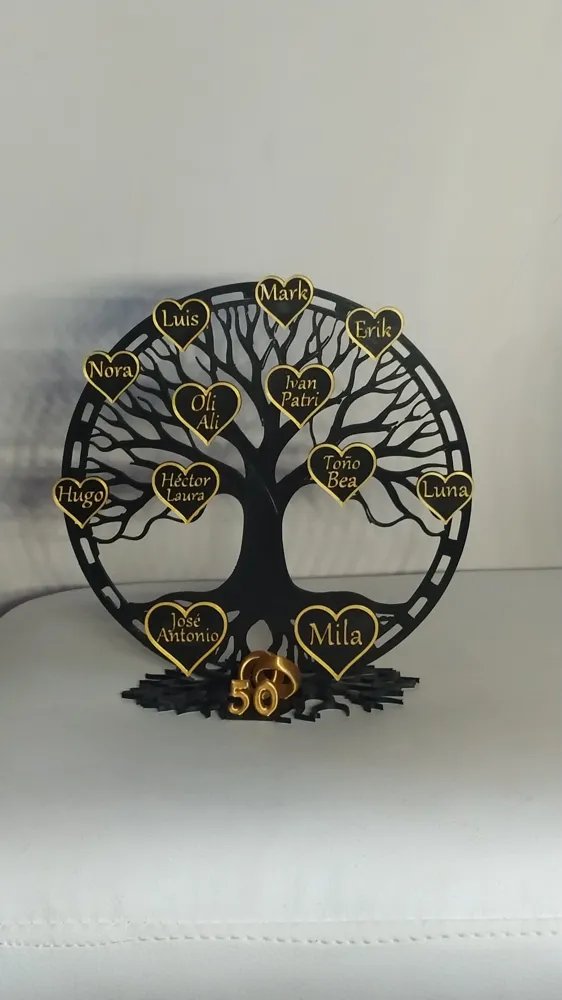 Family tree of life - Free 3D Print Model - MakerWorld