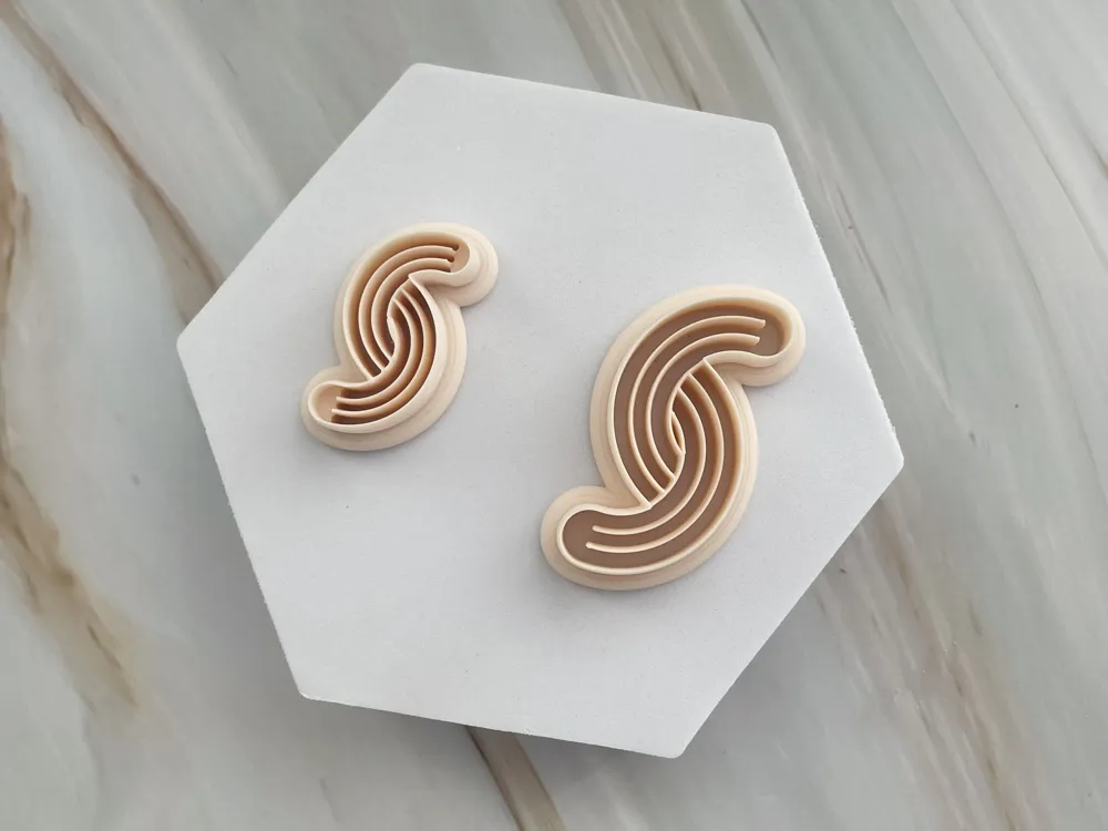 Geometric Polymer Clay Cutter - Free 3D Print Model - MakerWorld