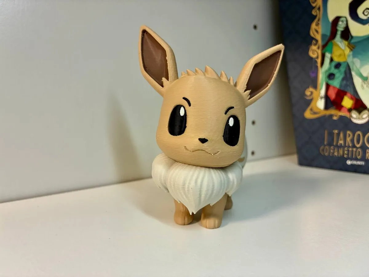 Pokemon Eevee - Free 3D Print Model - MakerWorld