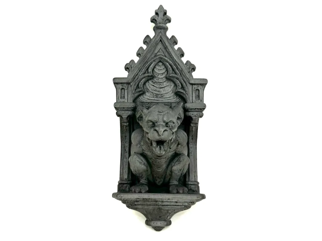 Gargoyle Sconce Decor - Free 3D Print Model - MakerWorld