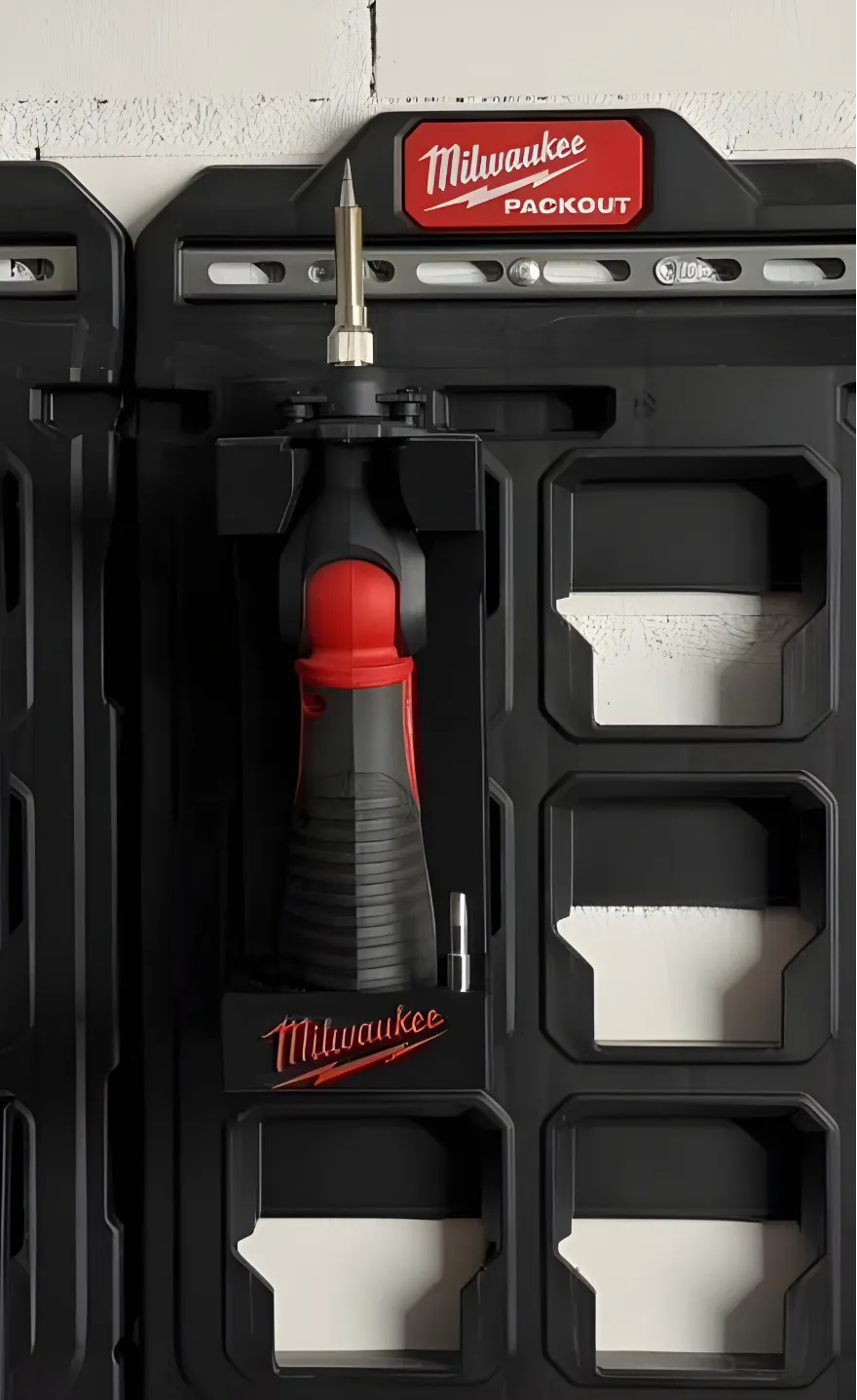 Milwaukee M12 Soldering Iron Packout Mount - Free 3D Print Model ...