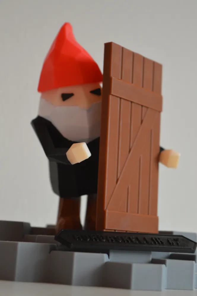 Hurðaskellir - Icelandic Yule Lad Series - Free 3D Print Model - MakerWorld